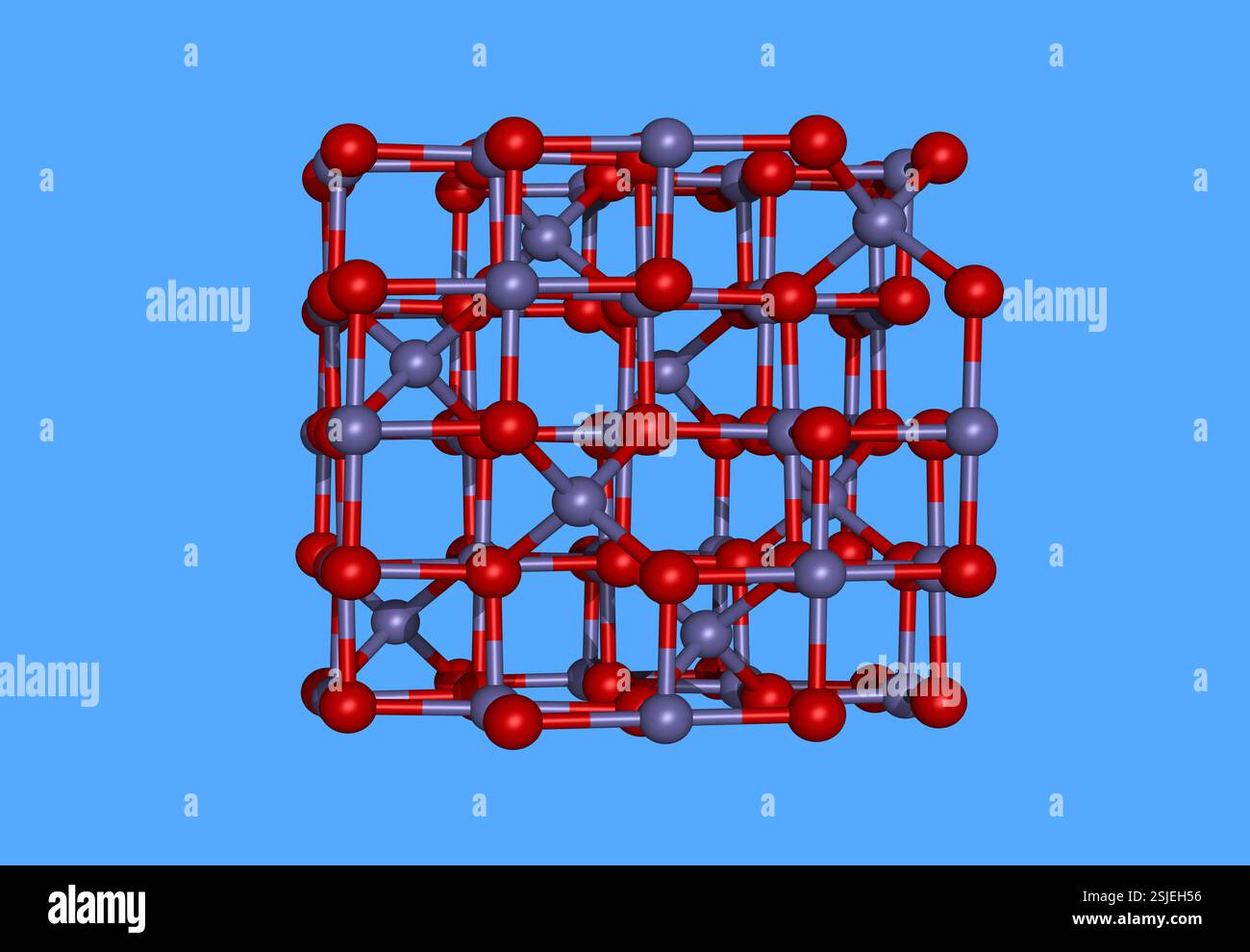 Mineral magnetite as a molecular model Stock Photo - Alamy