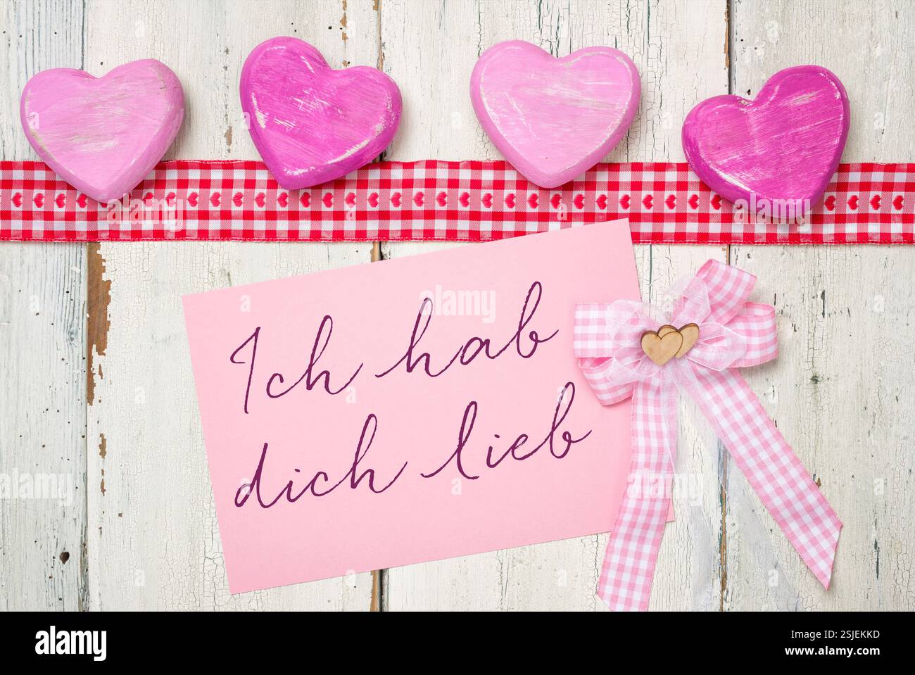 Valentine card inscription hi-res stock photography and images - Alamy