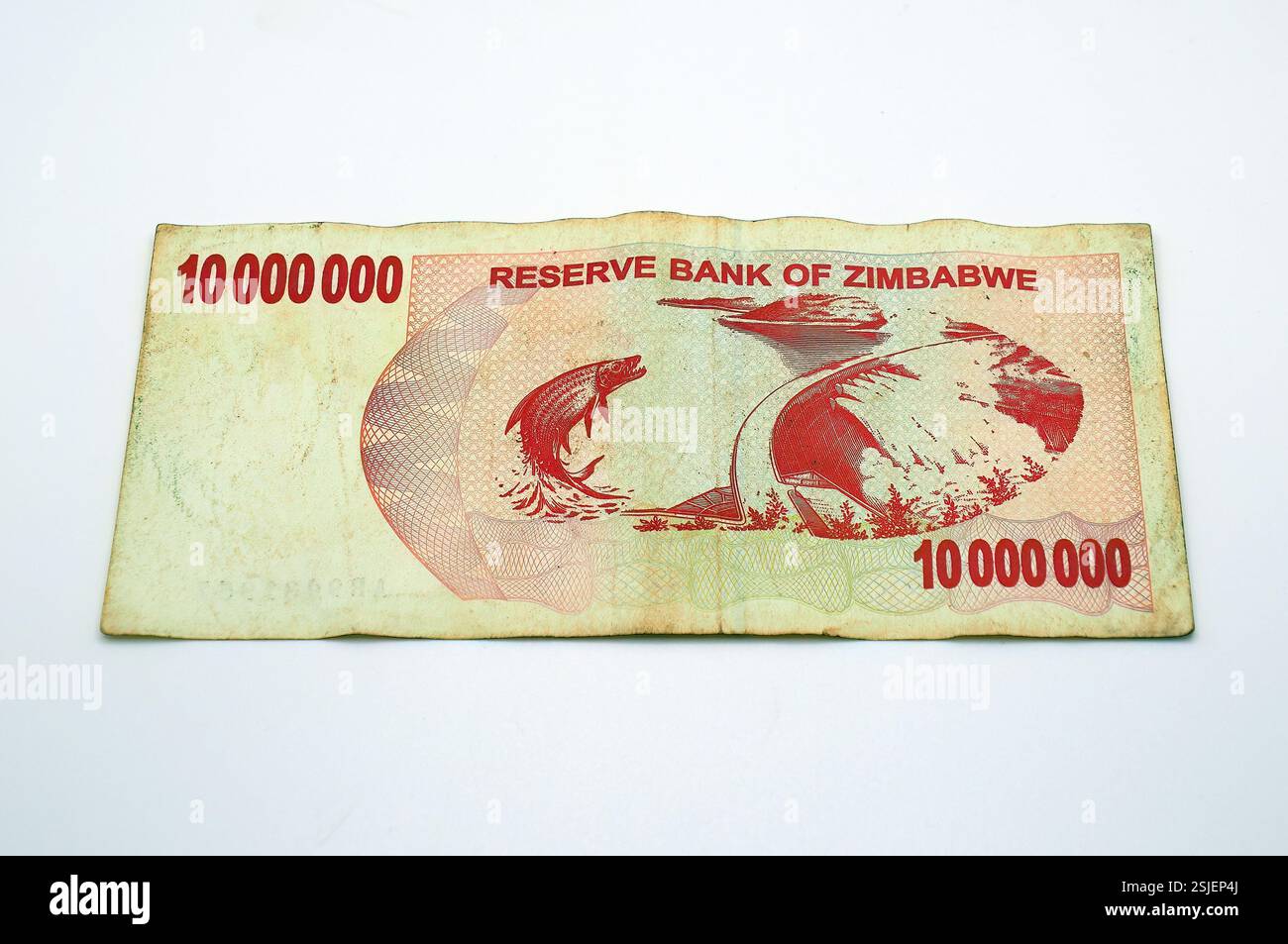 10 000 000 (ten million) Zimbabwean dollar banknote, Z$, Zimbabwe ...