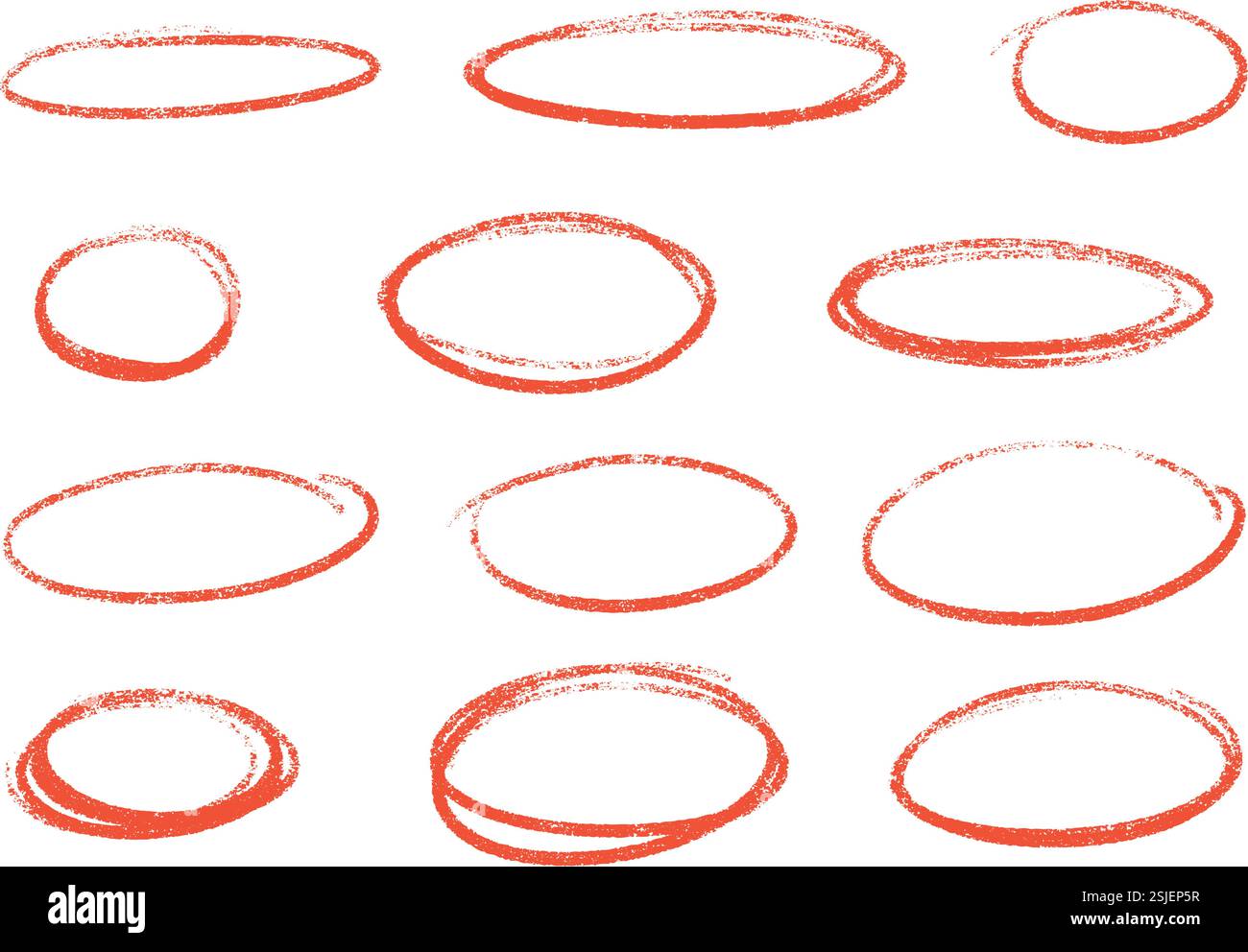 Set chalk scribble frames hi-res stock photography and images - Alamy