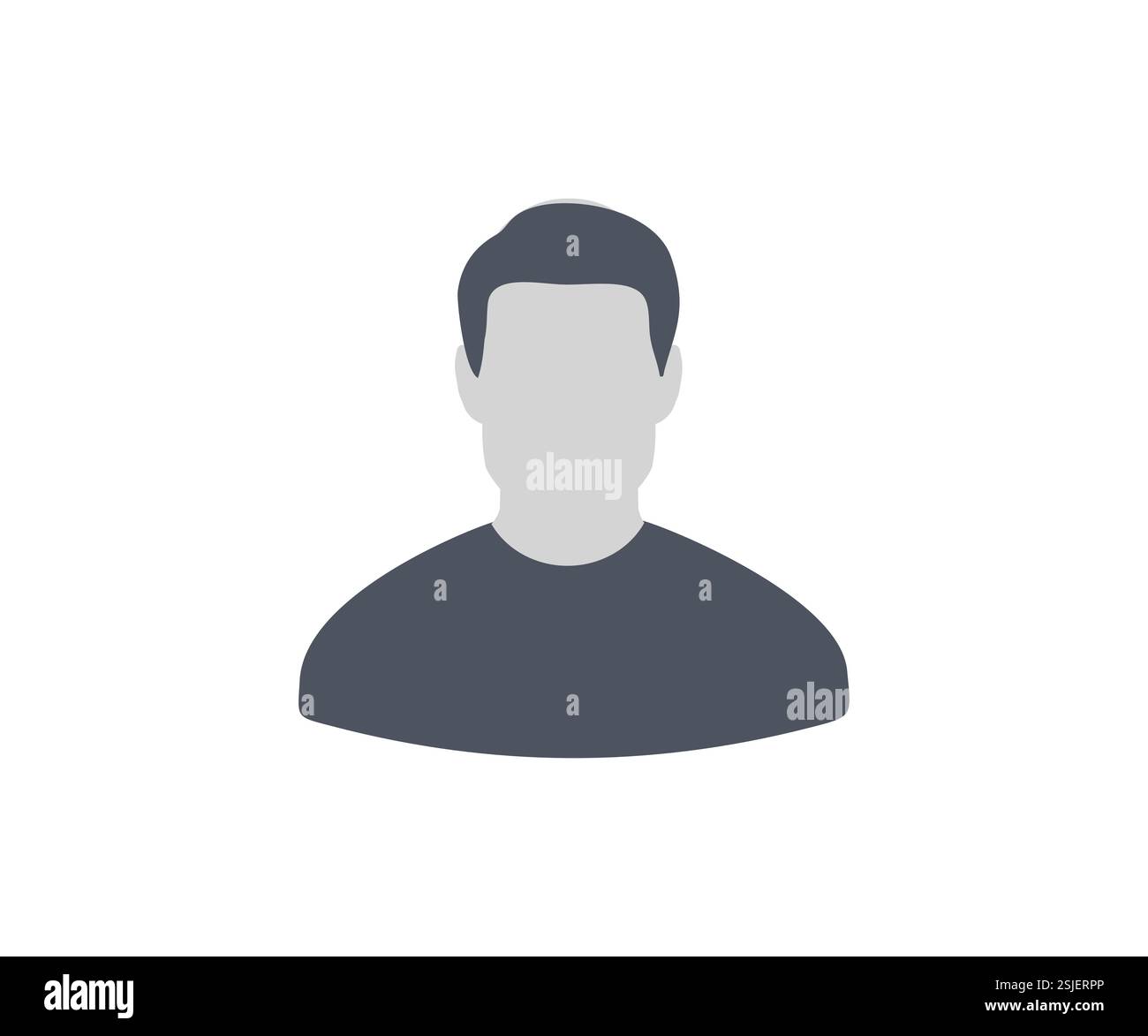 Avatar, user profile, male person icon, profile picture. Suitable for ...