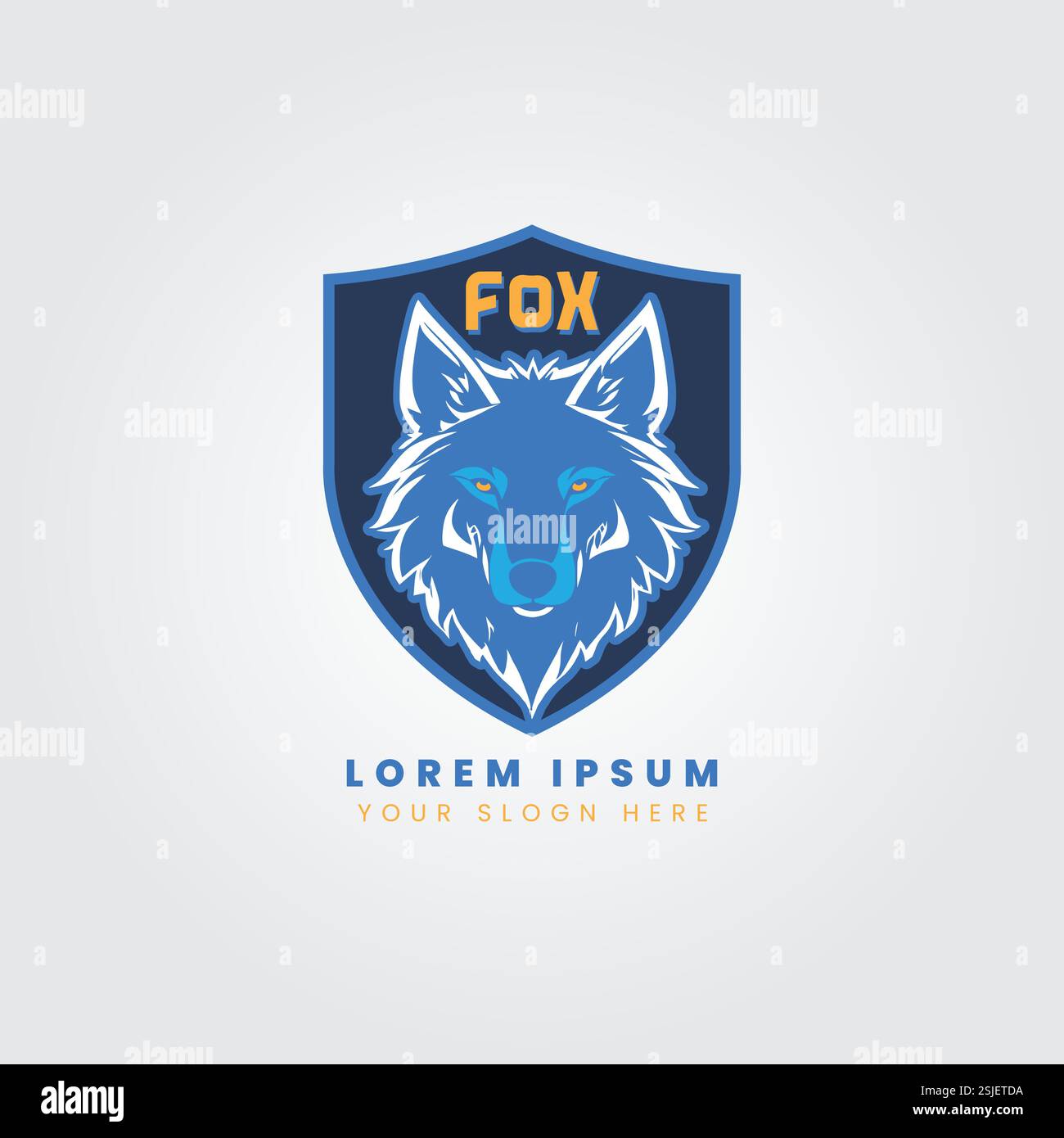 Majestic Fox Vector Illustration Stock Vector Image & Art - Alamy