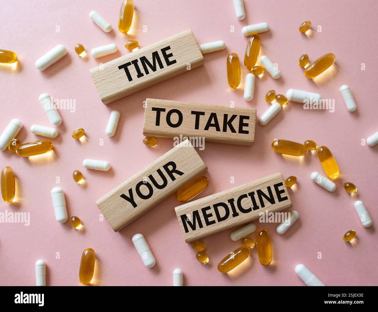 Time to take your Medicine symbol. Concept word Time to take your ...