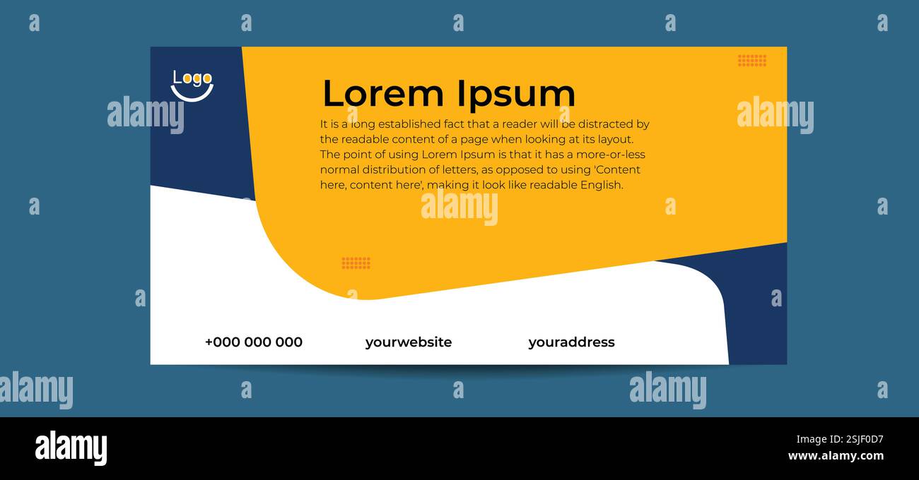 Banner ad website Stock Vector Images - Alamy