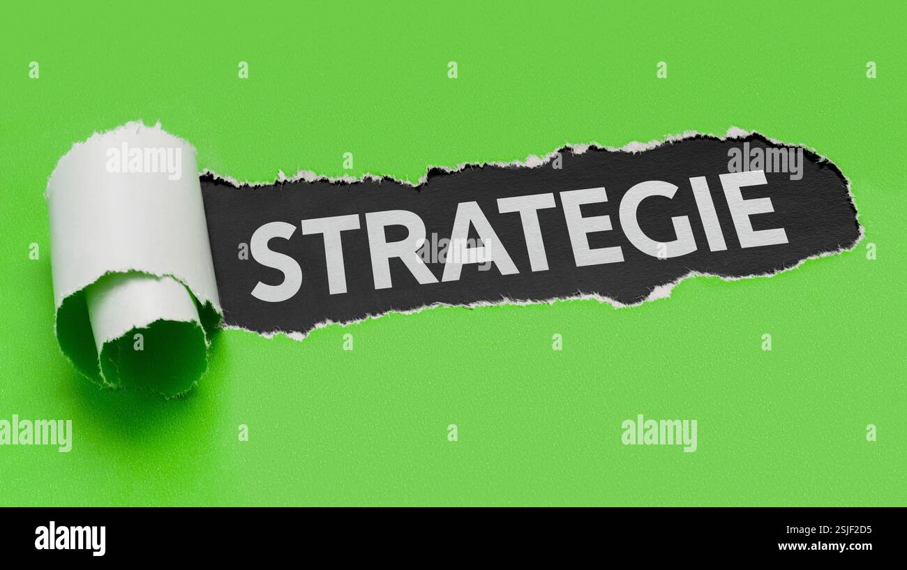 Torn paper - Strategy Stock Photo - Alamy
