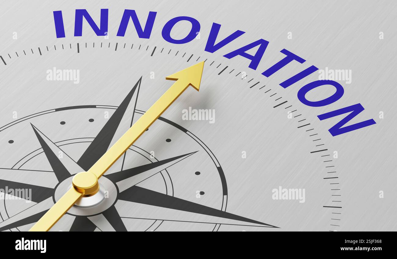 Compass - Innovation Stock Photo - Alamy