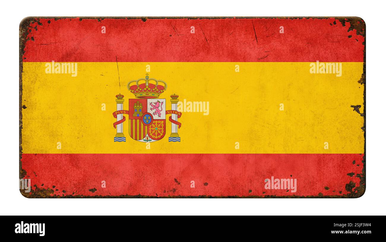 Old tin sign Cut Out Stock Images & Pictures - Alamy
