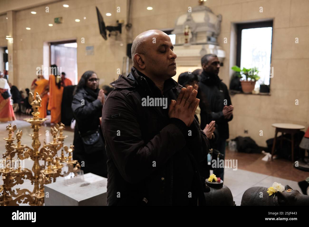 London, UK. 11th, February, 2025. Thaipusalm is celebrated at the East ...