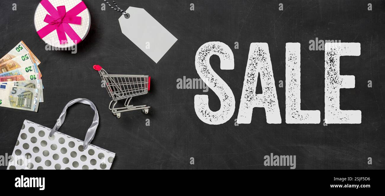 Concept discounts sale goods hi-res stock photography and images - Alamy