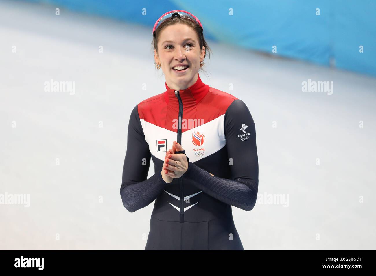 FEB 11, 2022 - Beijing, China: Suzanne Schulting of Netherlands ...