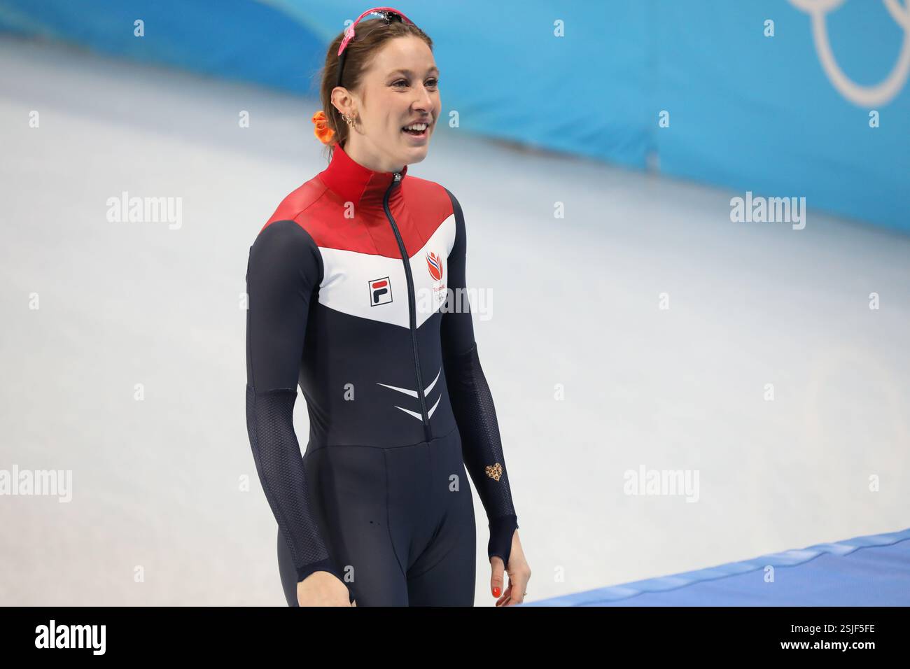 FEB 11, 2022 - Beijing, China: Suzanne Schulting of Netherlands ...