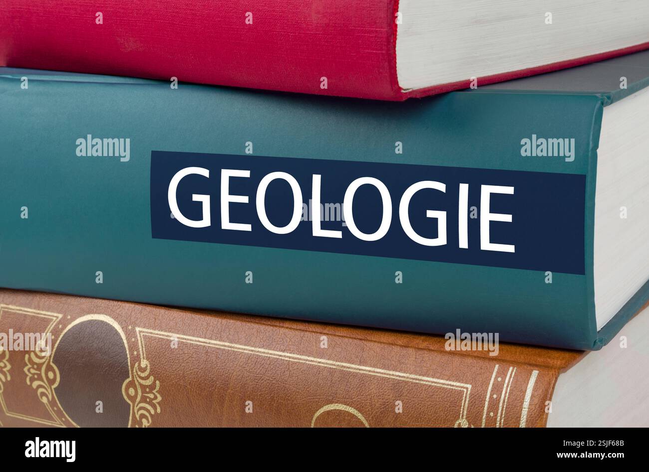 Book title geology hi-res stock photography and images - Alamy