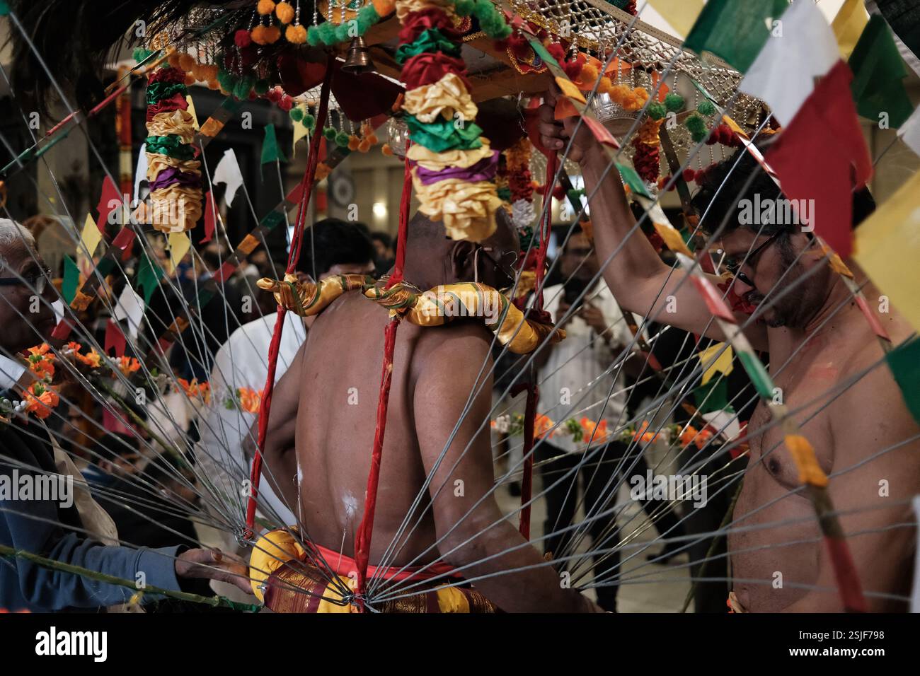 London, UK. 11th, February, 2025. Thaipusalm is celebrated at the East ...