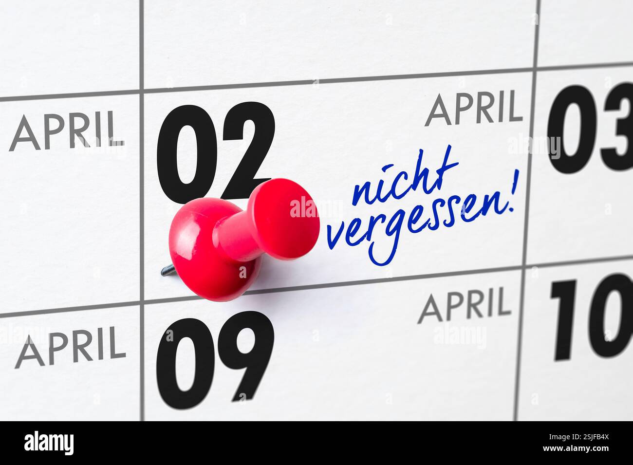April 02 hi-res stock photography and images - Alamy