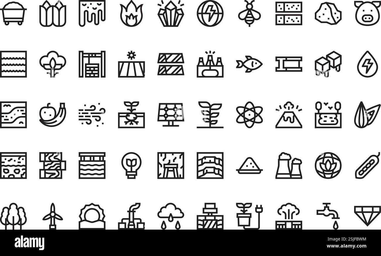 Quarry lake Stock Vector Images - Alamy