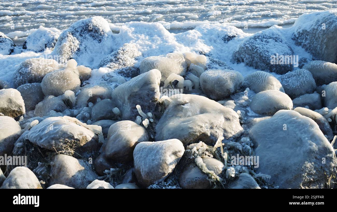Stones covered with hi-res stock photography and images - Alamy