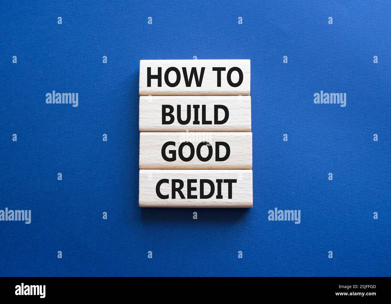 How to build good credit symbol. Concept words How to build good credit ...