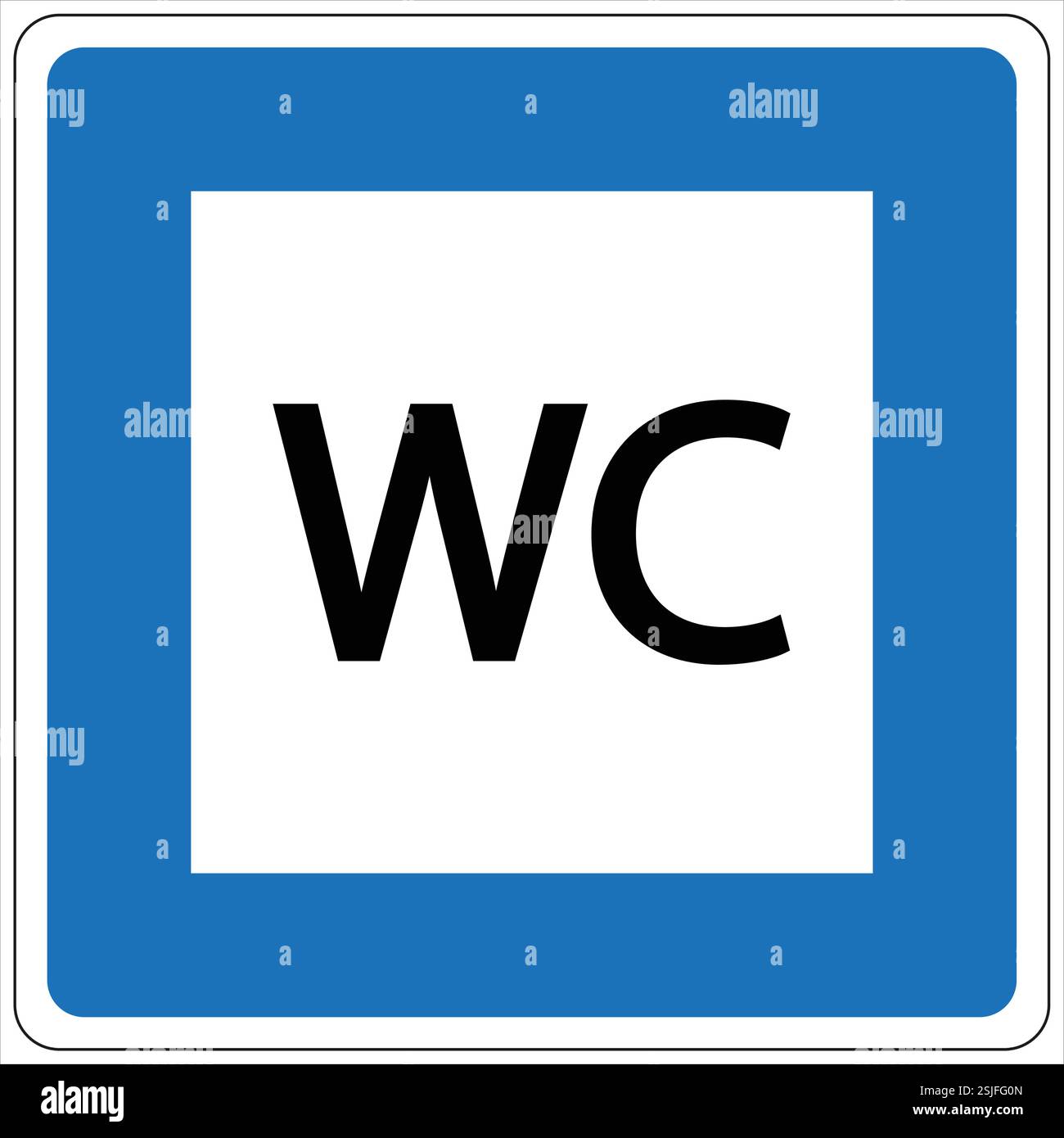 Blue restroom Stock Vector Images - Alamy