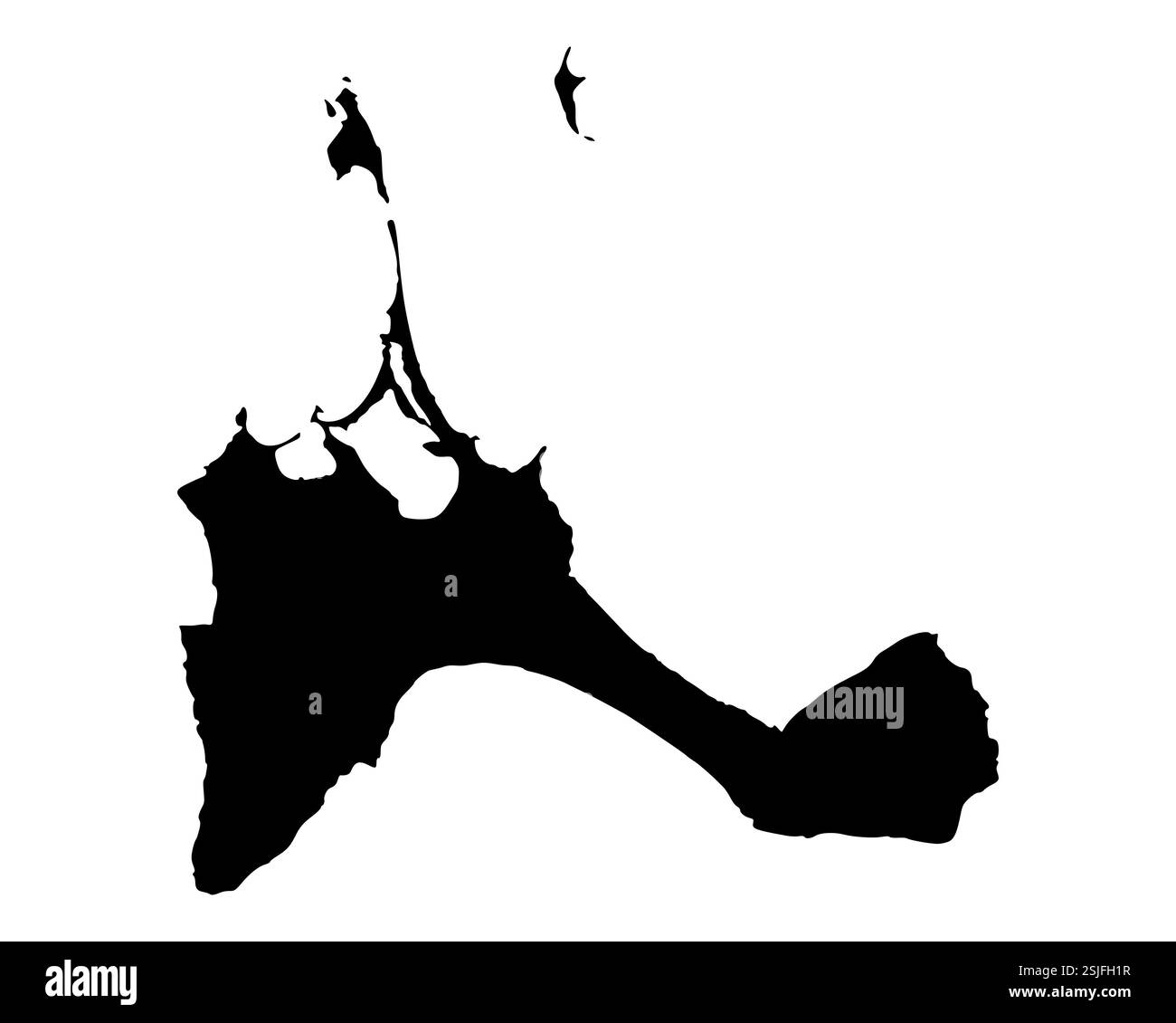 Map of Formentera Stock Photo - Alamy