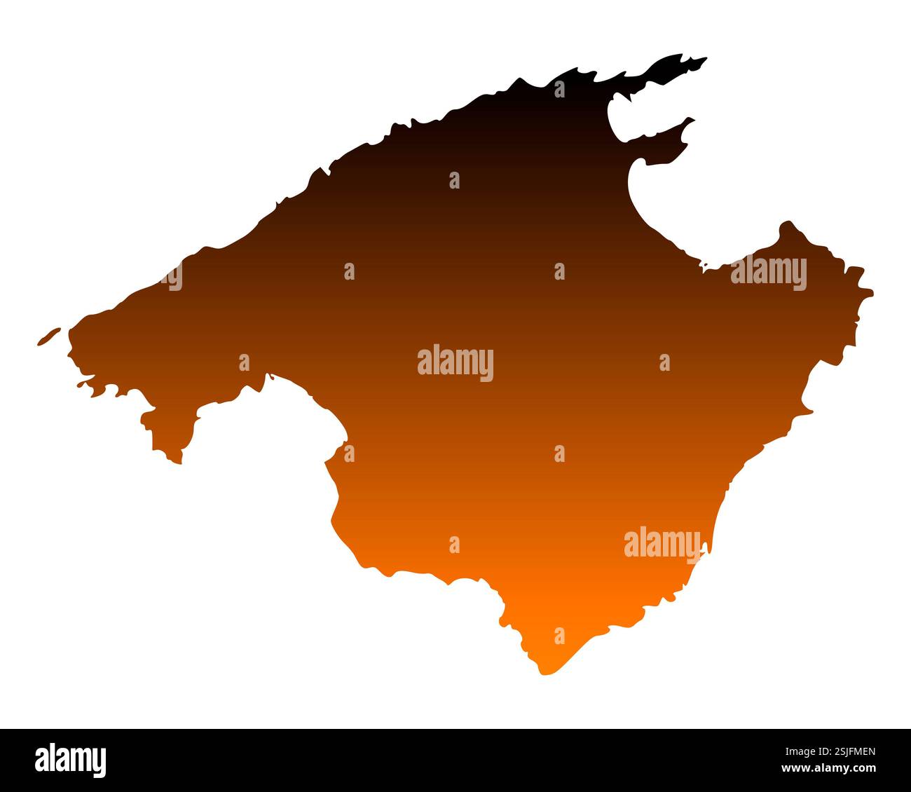 Map of mallorca hi-res stock photography and images - Alamy