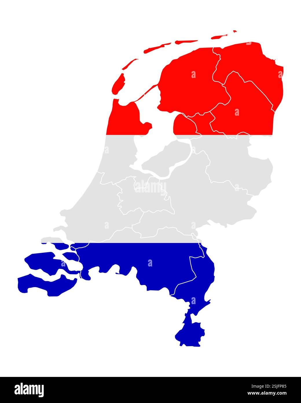 Flag map of netherlands hi-res stock photography and images - Alamy