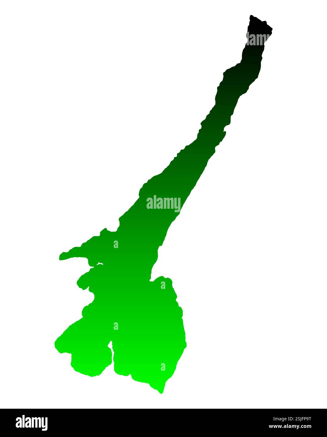 Map of Lake Garda Stock Photo - Alamy