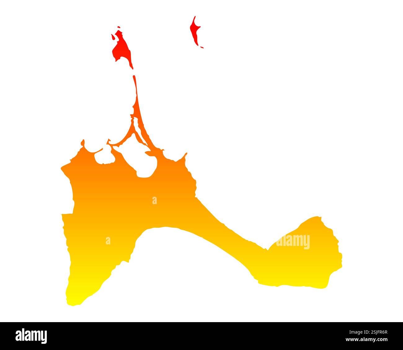 Map of Formentera Stock Photo - Alamy