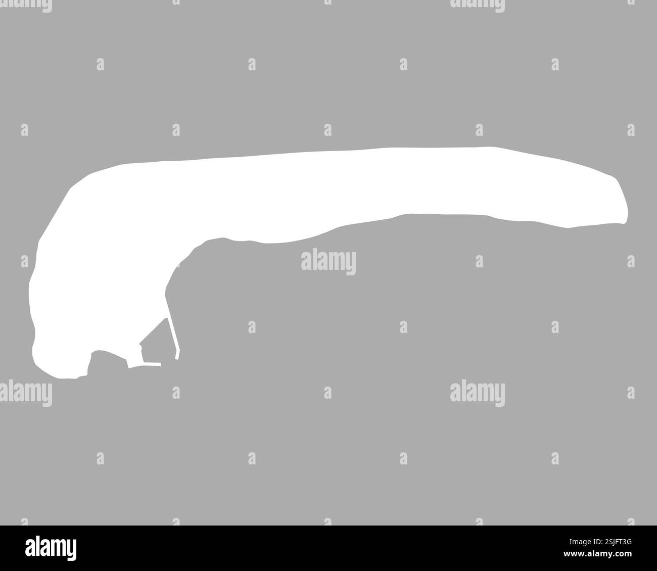 Map of Langeoog Stock Photo - Alamy