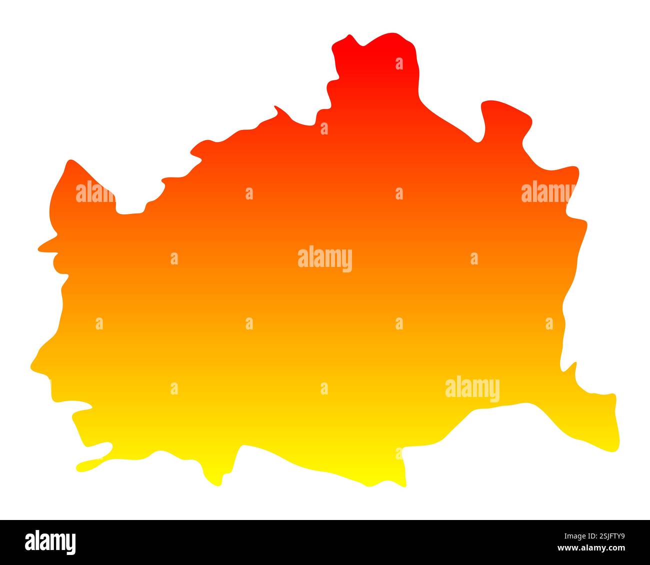Map of Vienna Stock Photo - Alamy