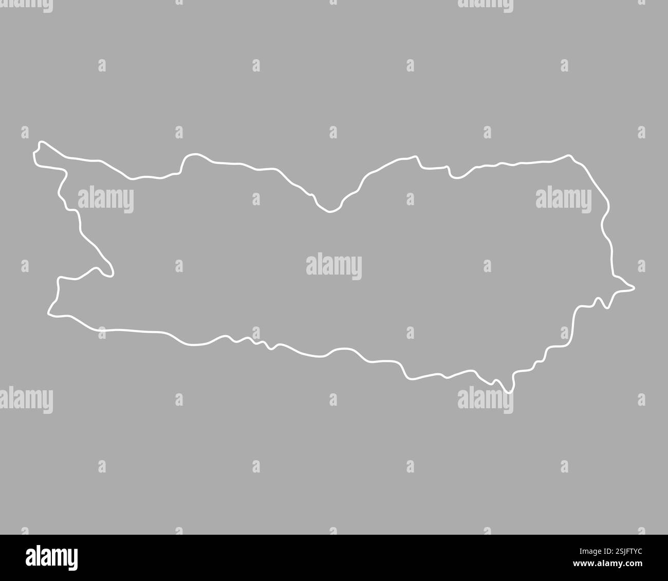 Map of Carinthia Stock Photo - Alamy