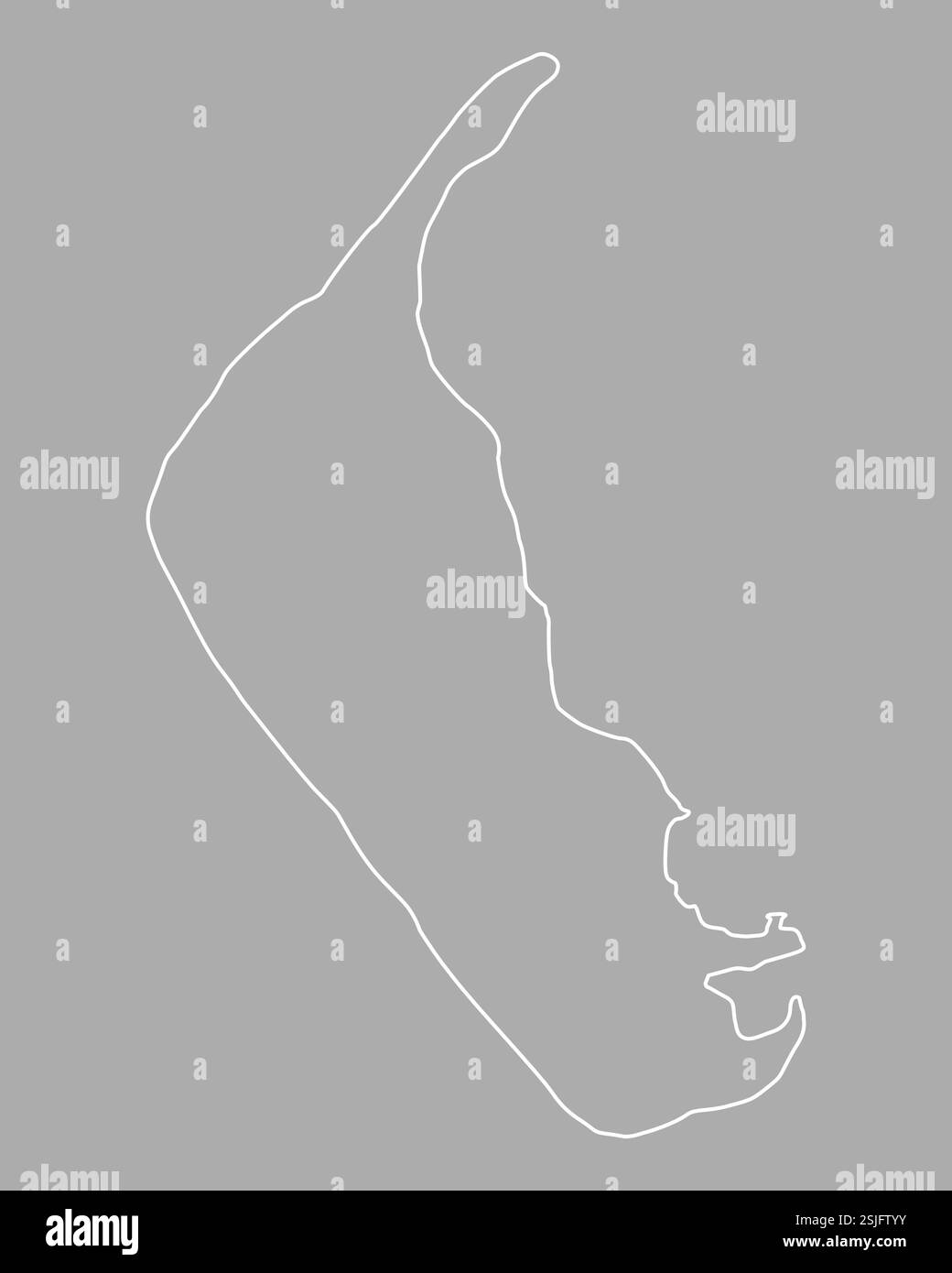 Map of amrum hi-res stock photography and images - Alamy