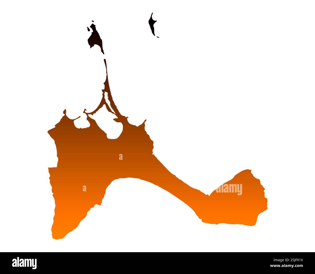 Map of Formentera Stock Photo - Alamy