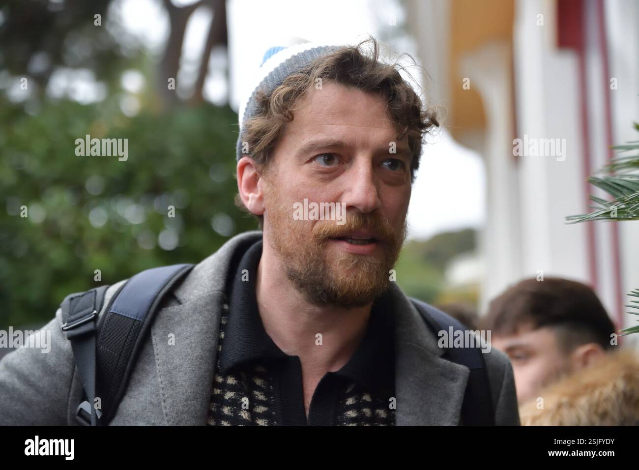 Sanremo, Italy. 09th Feb, 2025. Rehearsal day at the Ariston of the ...