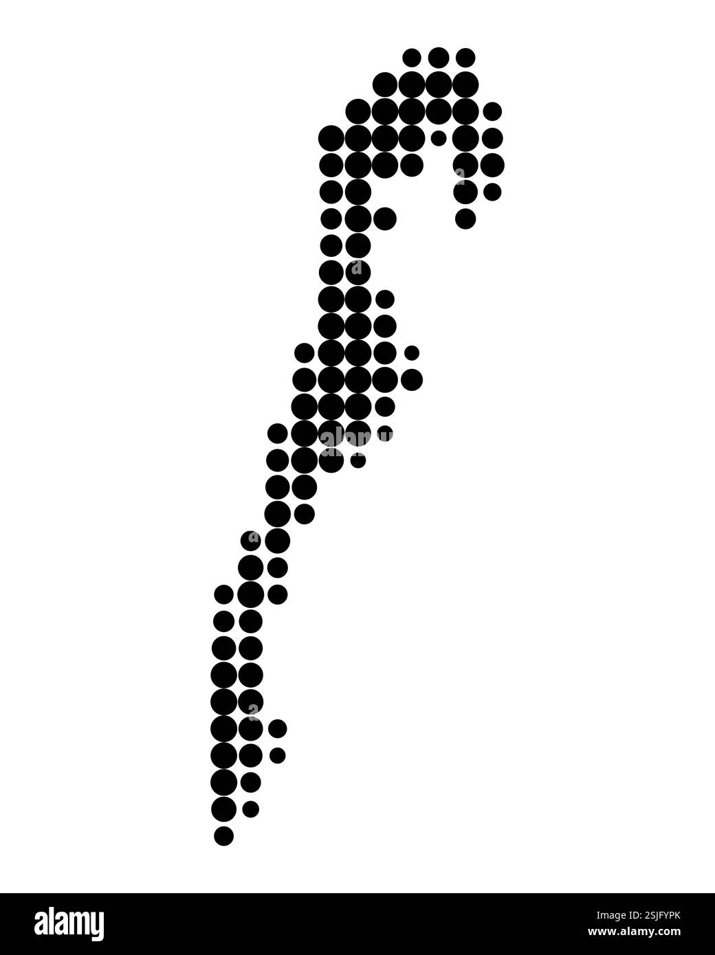 Map of Hiddensee Stock Photo - Alamy