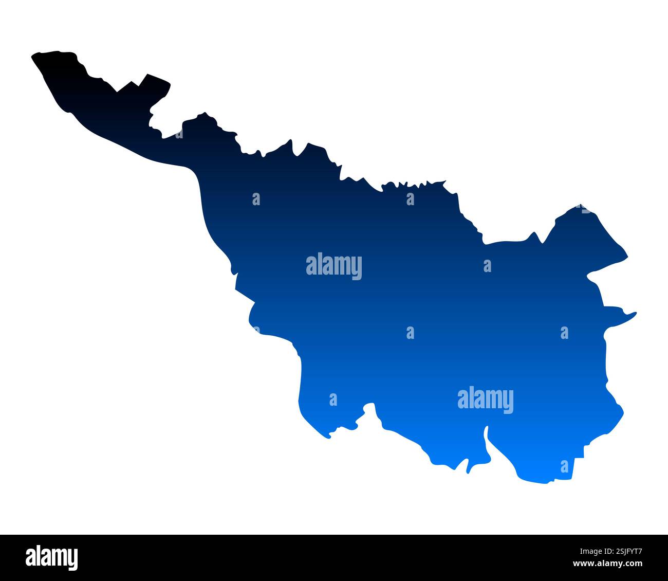 Map of Bremen Stock Photo - Alamy