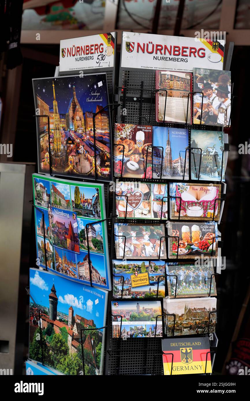 Germany, Bavaria, Middle Franconia, Nuremberg, Old Town, Retail ...