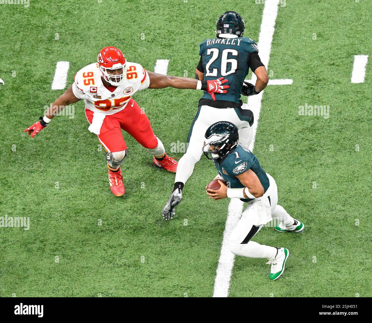 Caesars Superdome. 9th Feb, 2025. New Orleans LA; Philadelphia Eagles ...