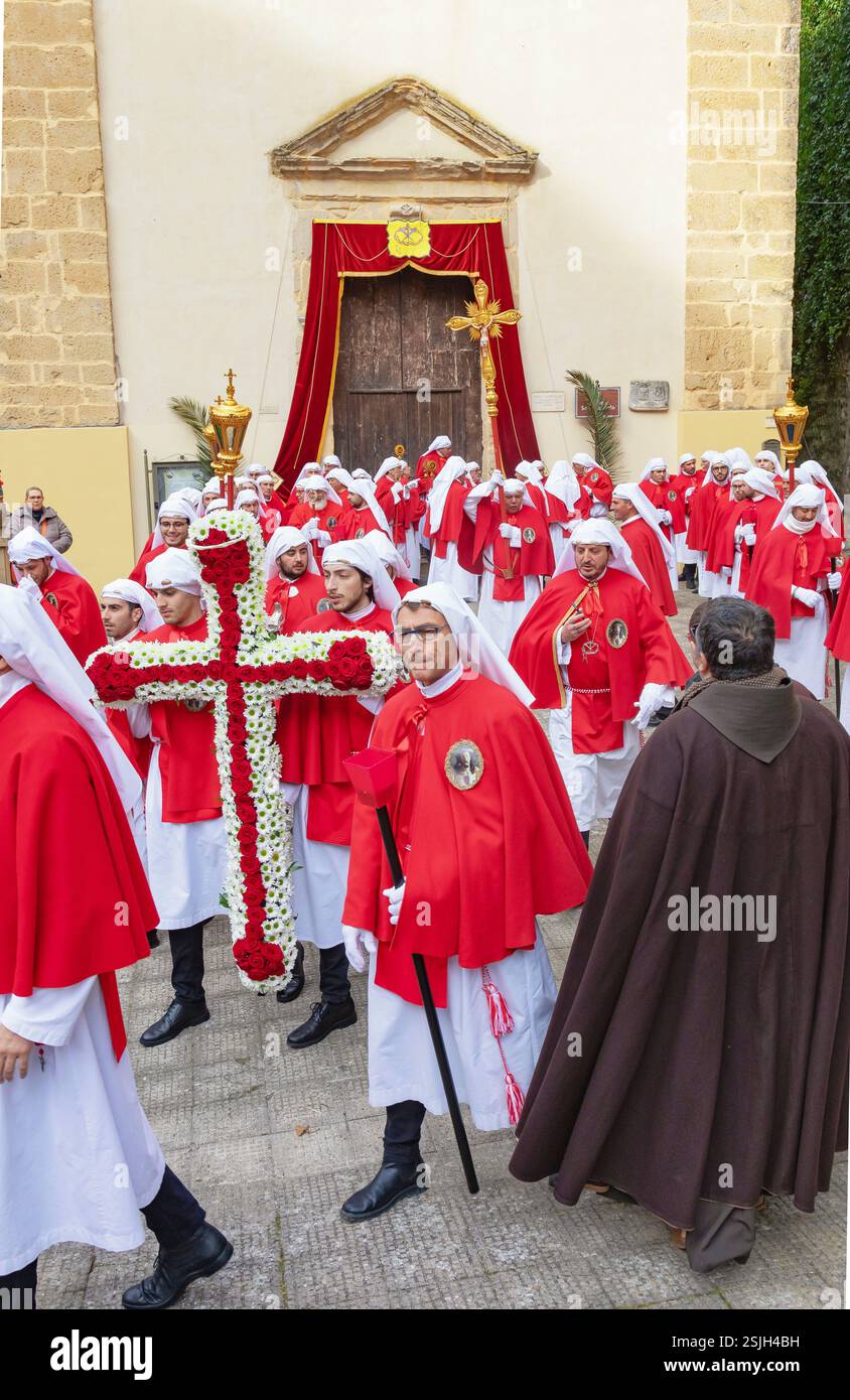Good Friday procession, Enna, Sicily, Italy Stock Photo - Alamy