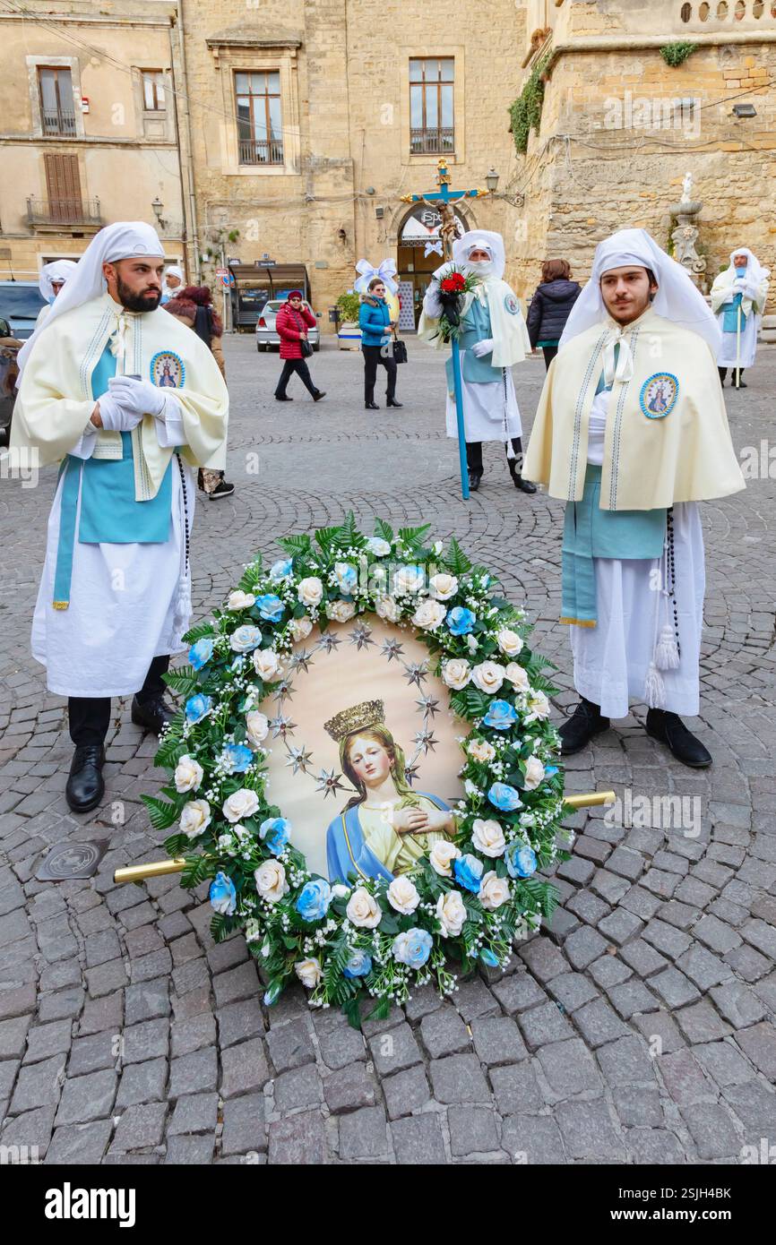 Penitents showing holy gift hi-res stock photography and images - Alamy