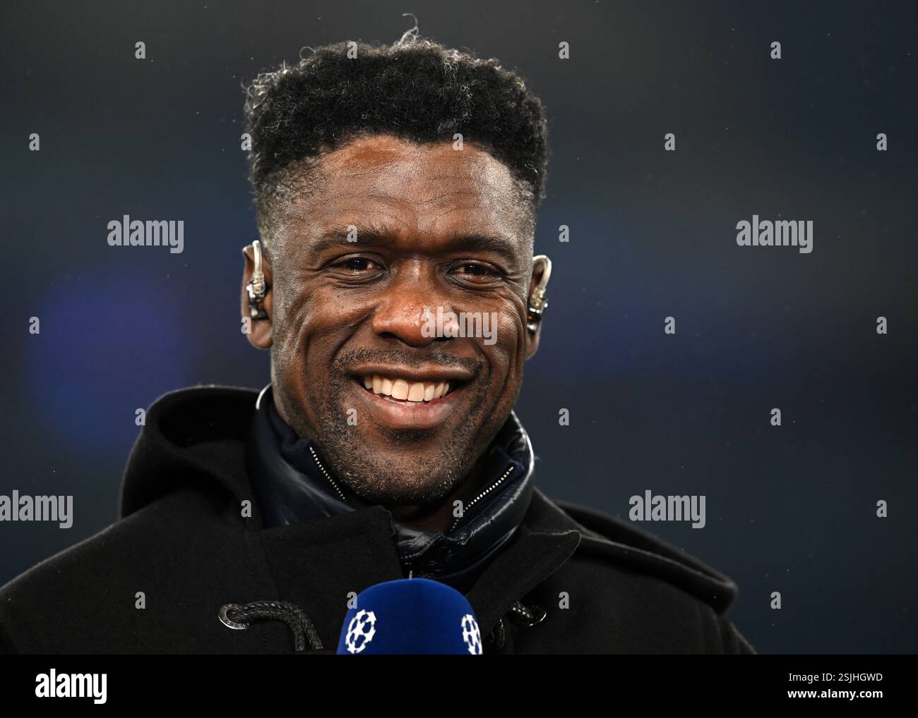 Manchester, UK. 11th Feb, 2025. Clarence Seedorf during the UEFA ...