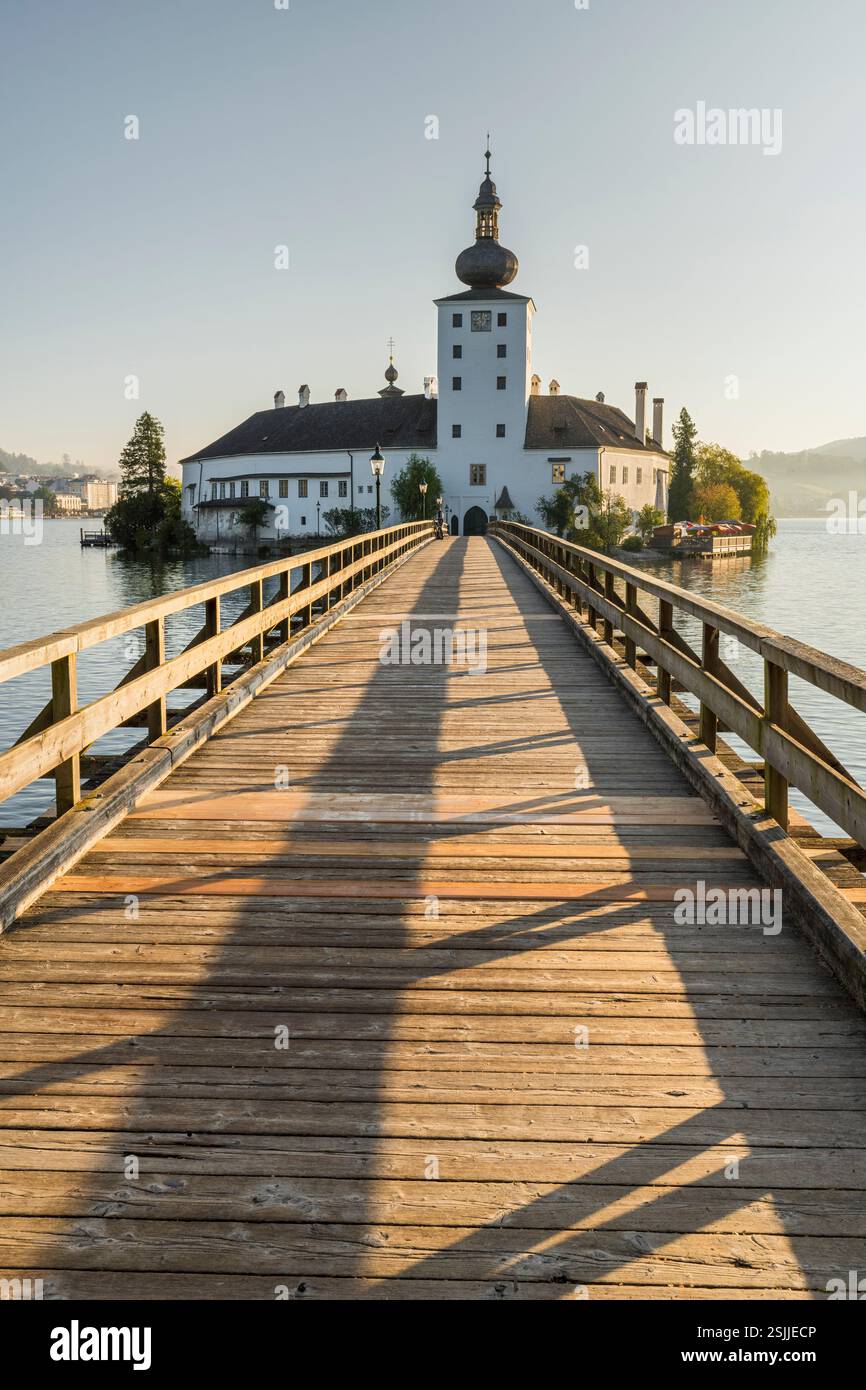 Footbridge to orth castle hi-res stock photography and images - Alamy