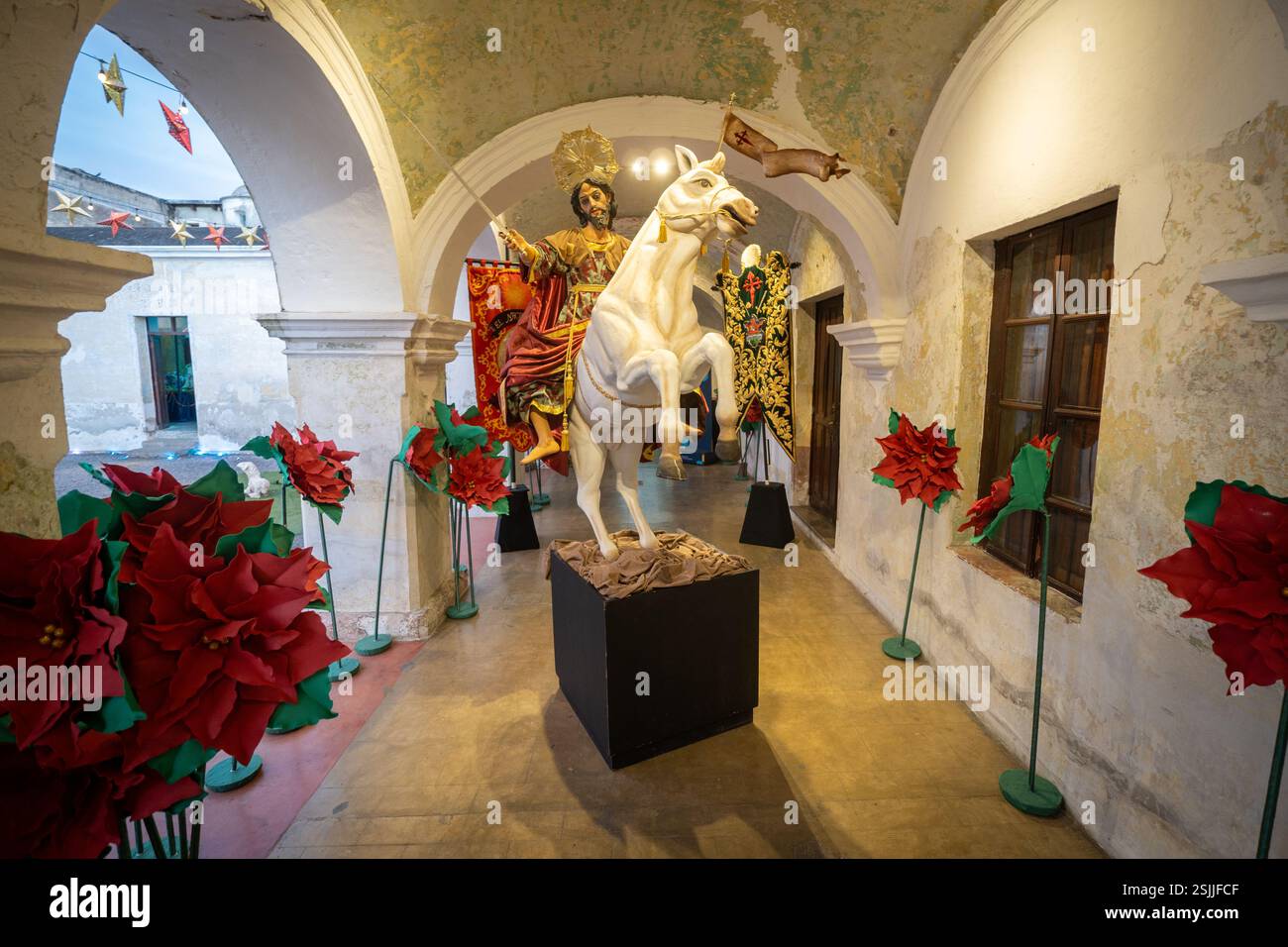 El Nacimiento - Nativity Model in Antigua Guatemala Stock Photo - Alamy