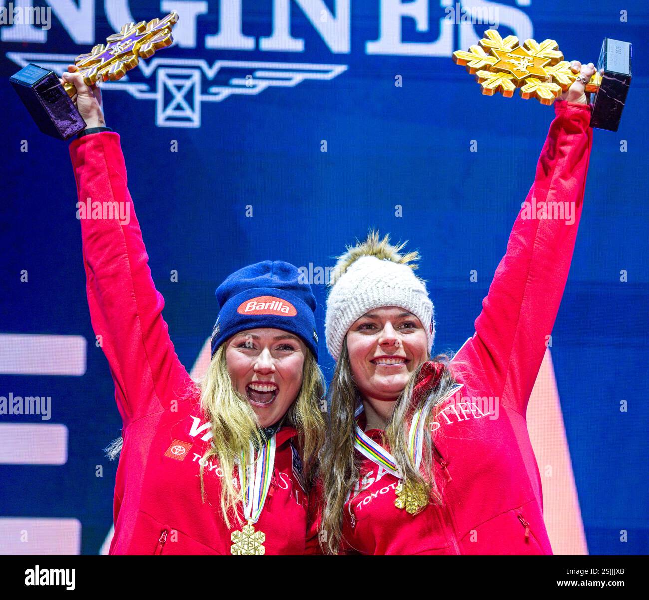 Saalbach Hinterglemm, Austria. 11th Feb, 2025. Alpine Skiing: World ...