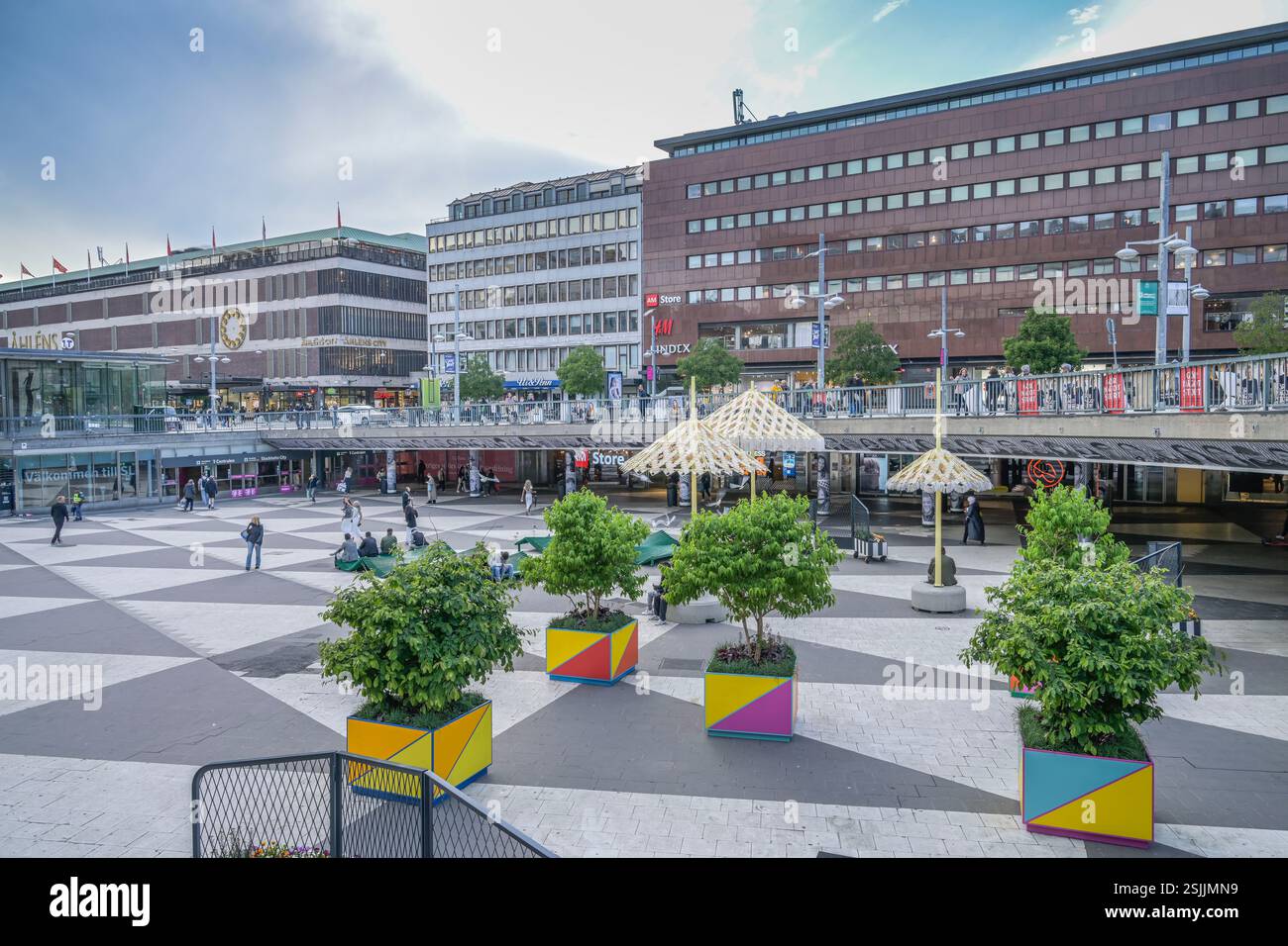Platz Sergels Torg, Altstadt, Stockholm, Schweden Stock Photo - Alamy