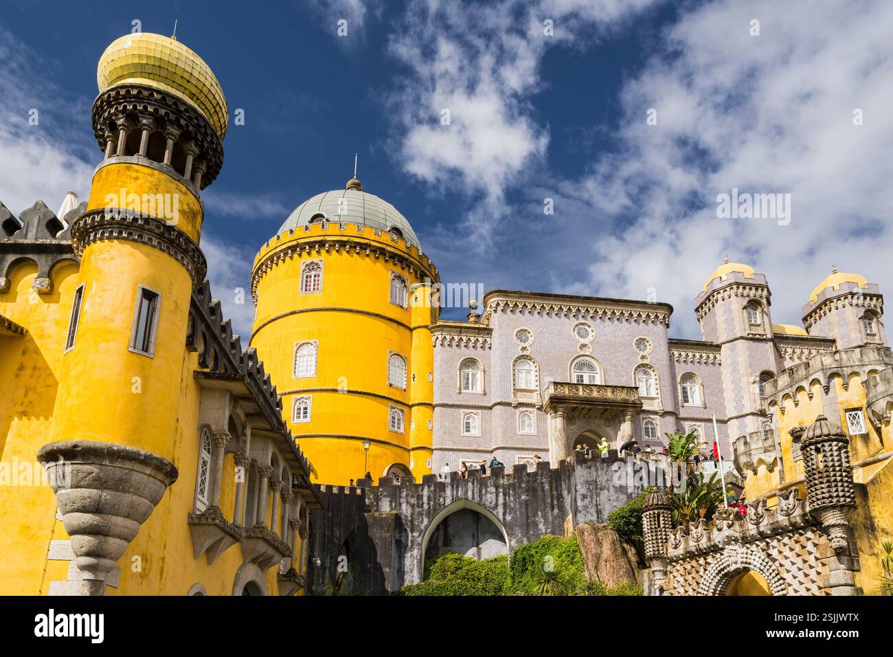 Pena Palace, Parque da Pena, Sintra-Cascais Natural Park, Lisbon ...