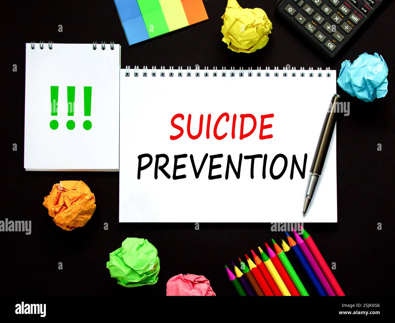 Suicide prevention symbol. Concept words Suicide prevention on ...