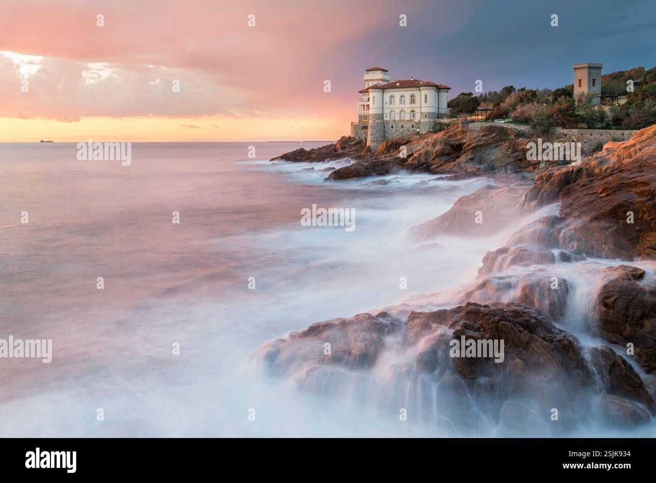 Castello del Boccale, Livorno, Tuscany, Italy Stock Photo - Alamy