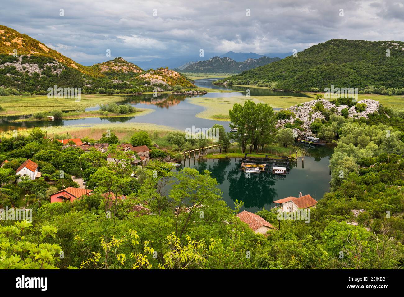 Lake Skadar near Karuc, Montenegro Stock Photo - Alamy