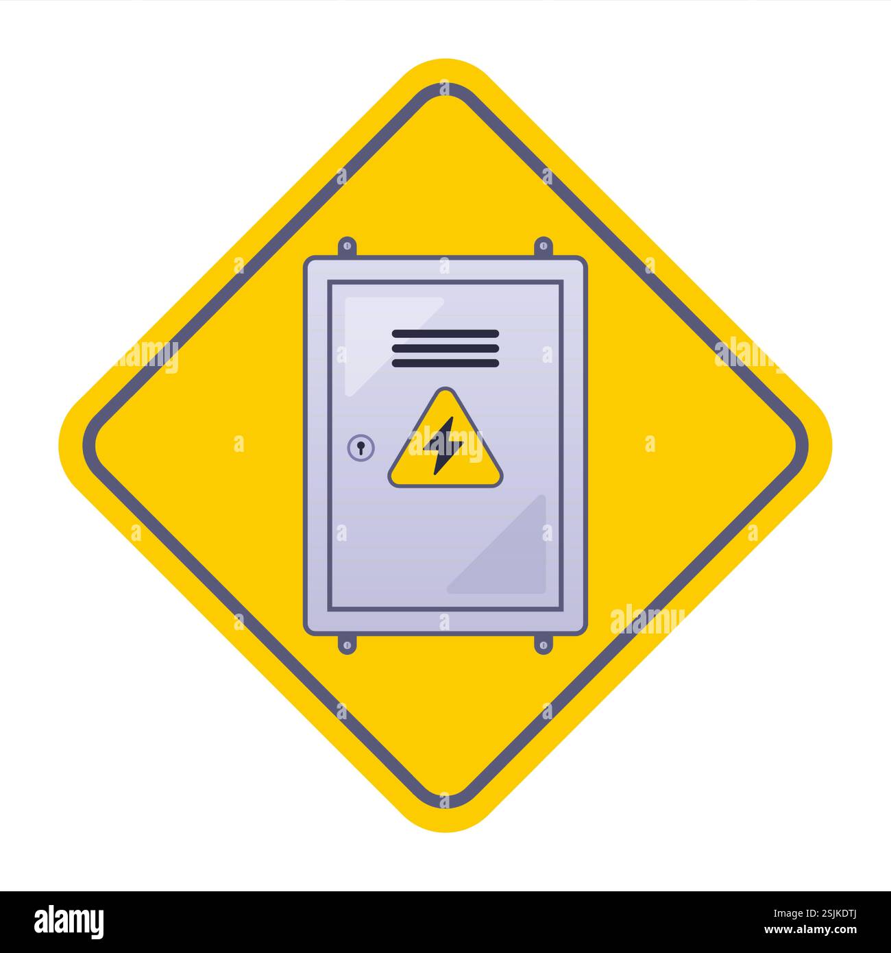 electrical cabinet in the apartment. electrical panel icon Stock Vector ...