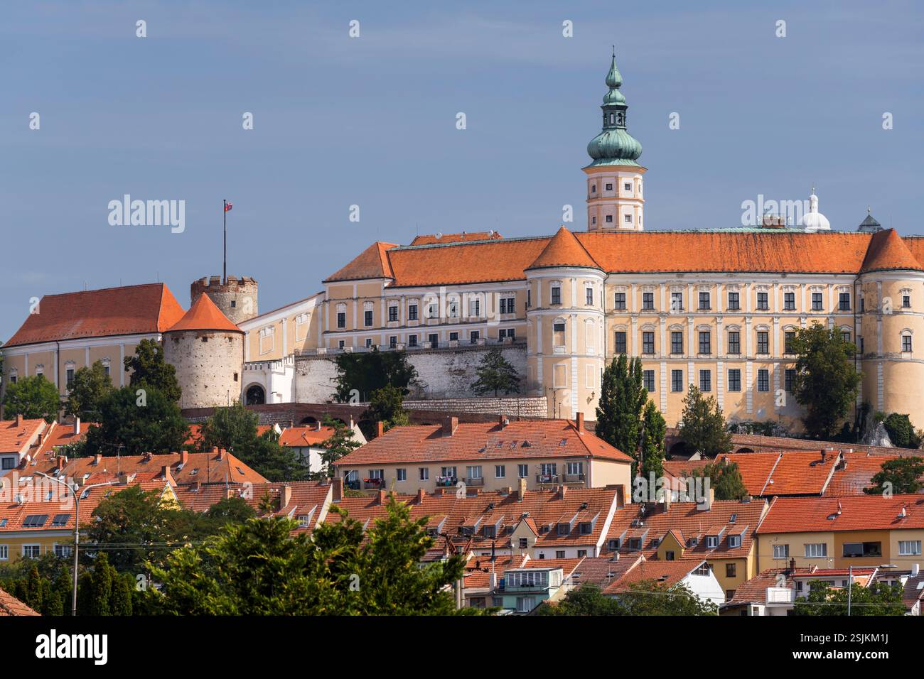 Mikulov Castle, Czech Republic Stock Photo - Alamy